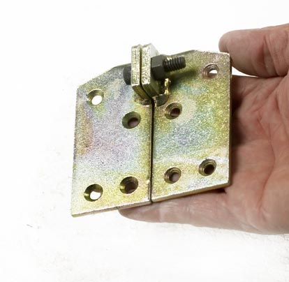 Yellow Pacivated Steel Conservatory Bracket | Black Country Metalworks