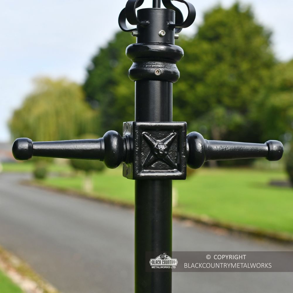 Copper Harrogate Lamp Post 2.25m | Black Country Metalworks