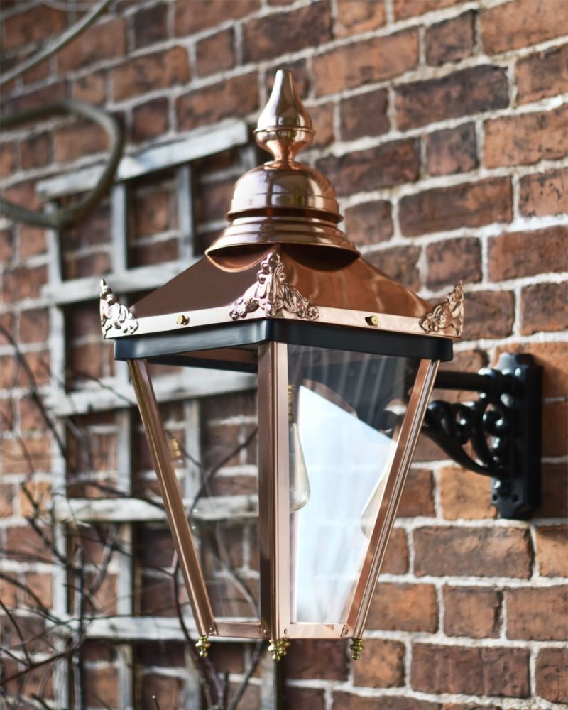 Victorian Outdoor Wall Lanterns & Lights | Black Country Metalworks