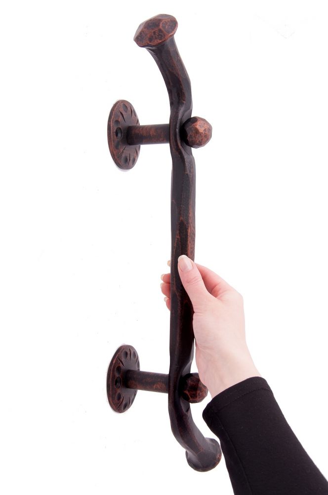 “Fallbrook” Iron Pull Handle | Black Country Metalworks