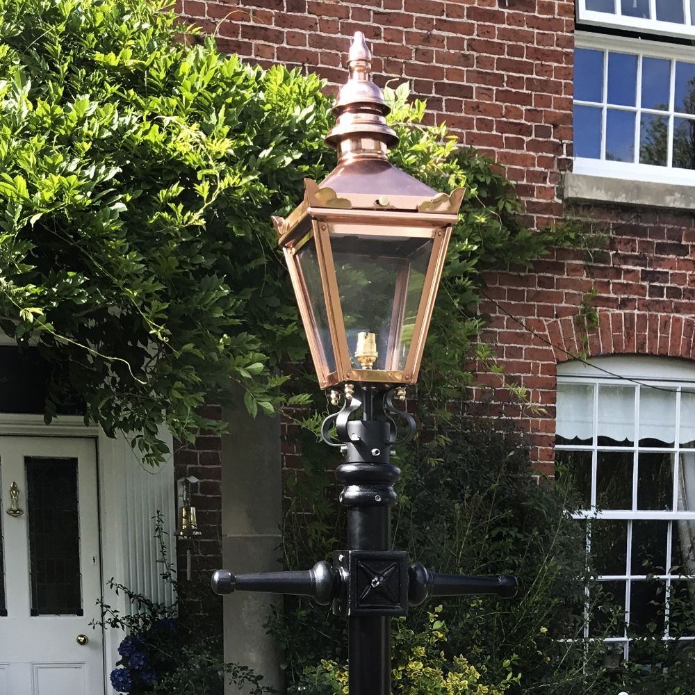 Copper Harrogate Lamp Post 2.25m | Black Country Metalworks