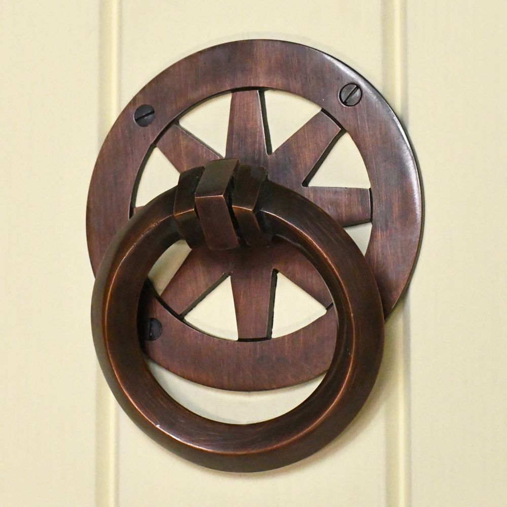 Mr Todd Fox Head Door Knocker | Black Country Metalworks