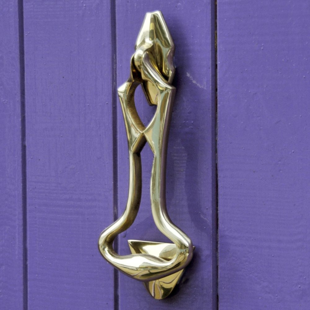 Brass Door Knockers | Victorian, Georgian and Animal Designs | Black ...