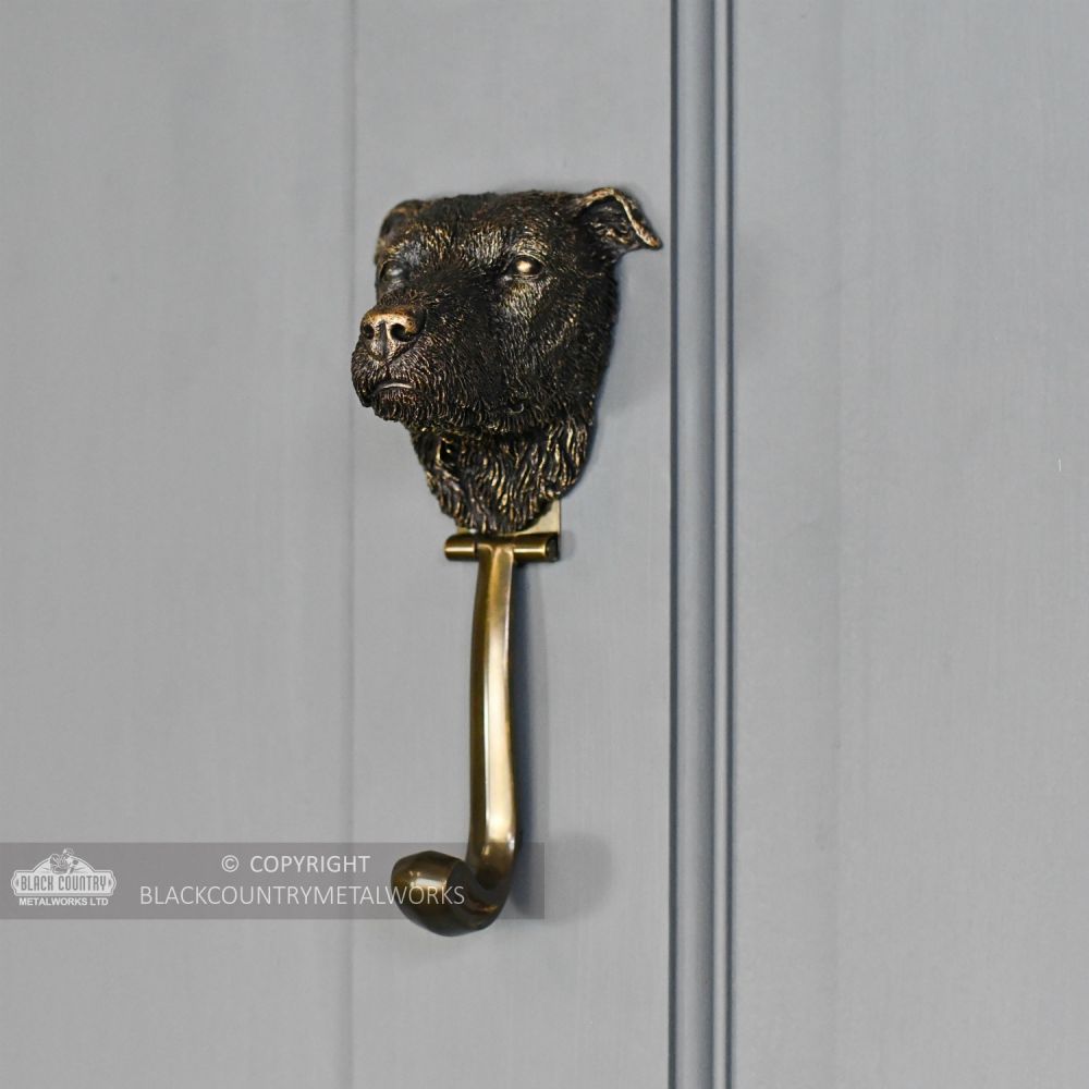 Door Knocker Lurcher | Black Country Metalworks