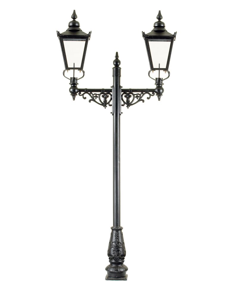 Multi & Double Headed Large Lamp Posts | Black Country Metalworks