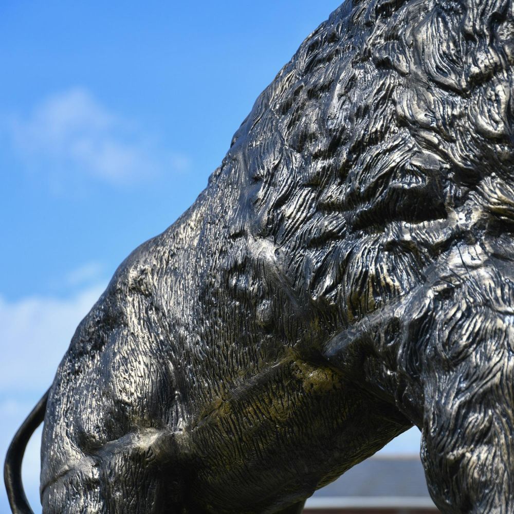 Tatanka Bison Garden Sculpture | Black Country Metalworks