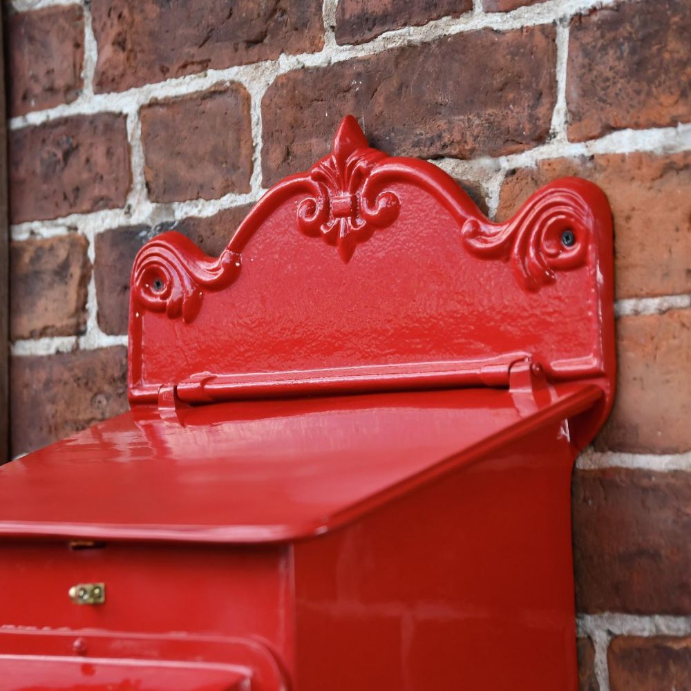 “Pomodoro” Goldhay Secure Post and Parcel Box | Black Country Metalworks