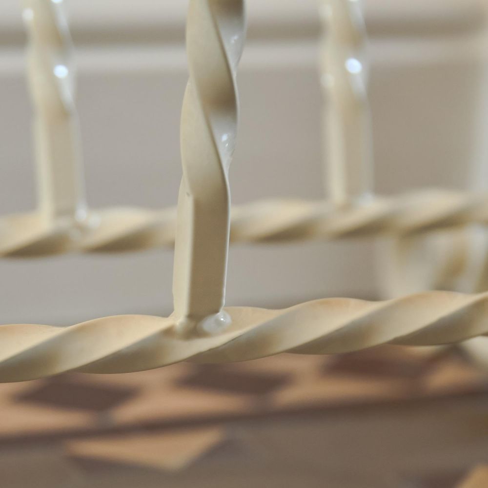 "Bramthatch" Wrought Iron 5 Pair Boot Rack | Black Country Metalworks