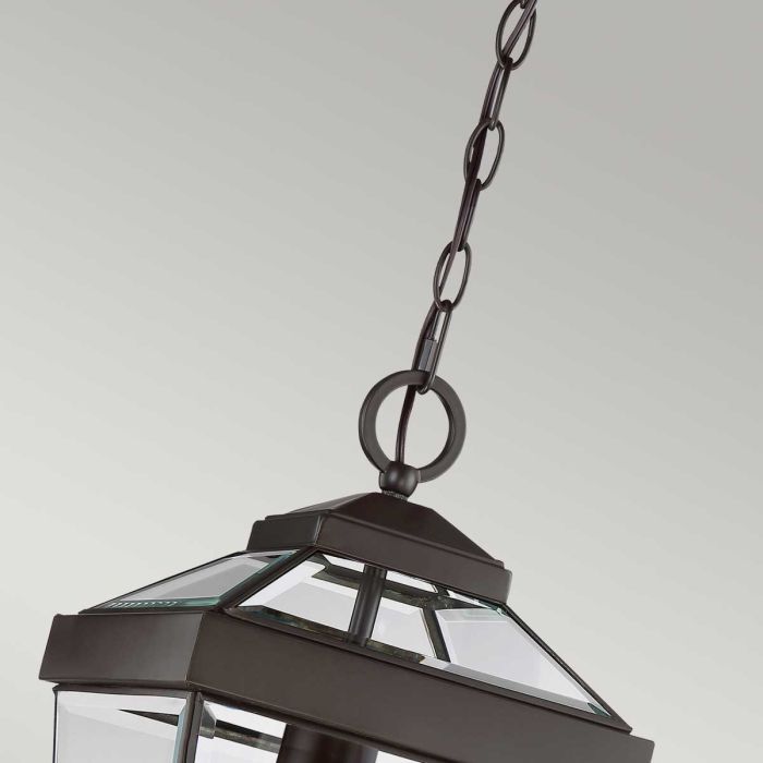 "Embleton" Contemporary Hanging Chain Lantern | Black Country Metalworks