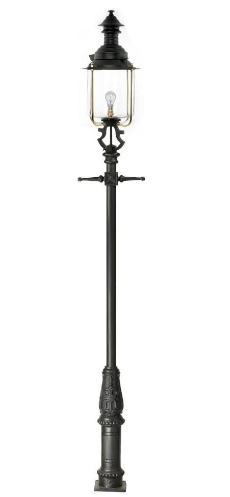 "Belgravia" Large Lamp Post & Lantern - 5m | Black Country Metalworks