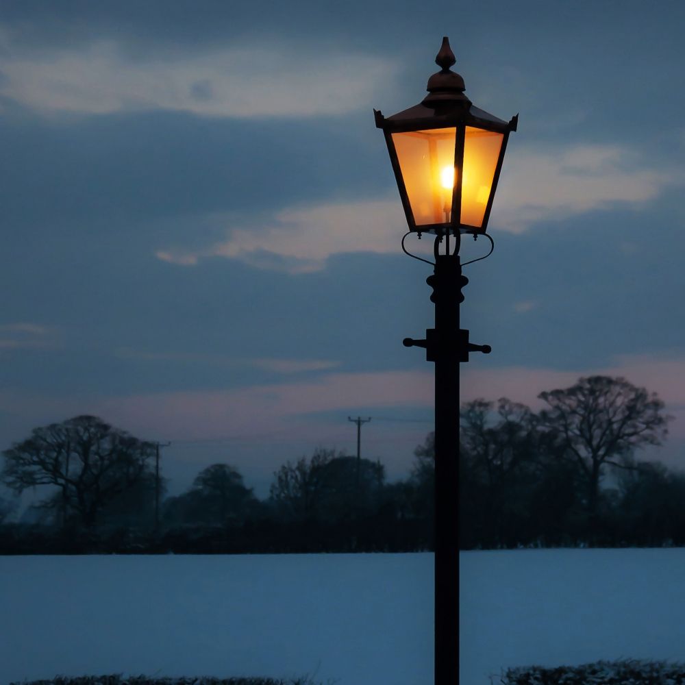 Copper Victorian Lamp Post Set 3.7m | Black Country Metalworks