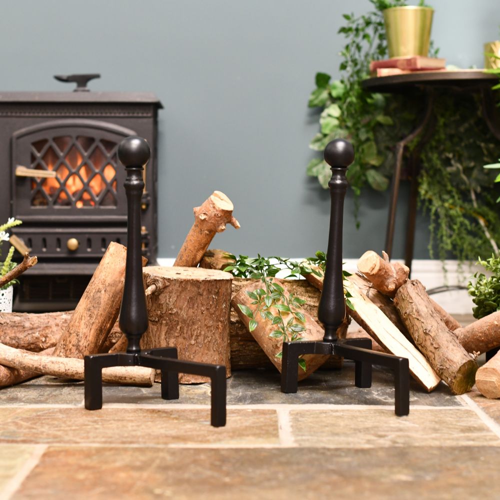 “Tibet” Firedogs | Black Country Metalworks