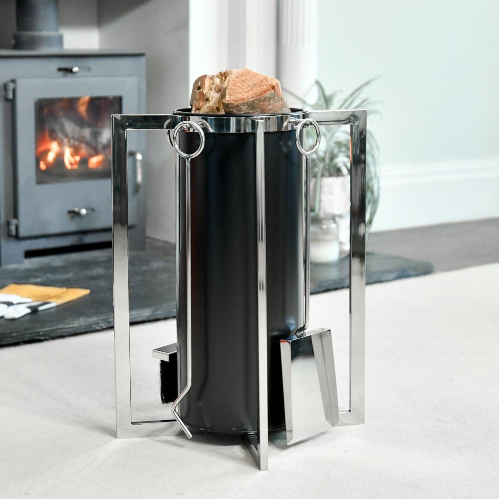 "The Grand Apollo" Companion Set and Coal Holder 56cm | Black Country ...