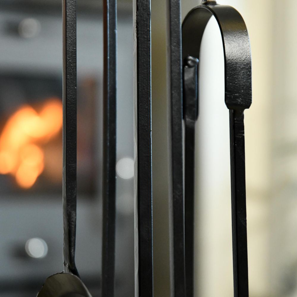 Iron Ring Handle Companion Set 54cm | Black Country Metalworks