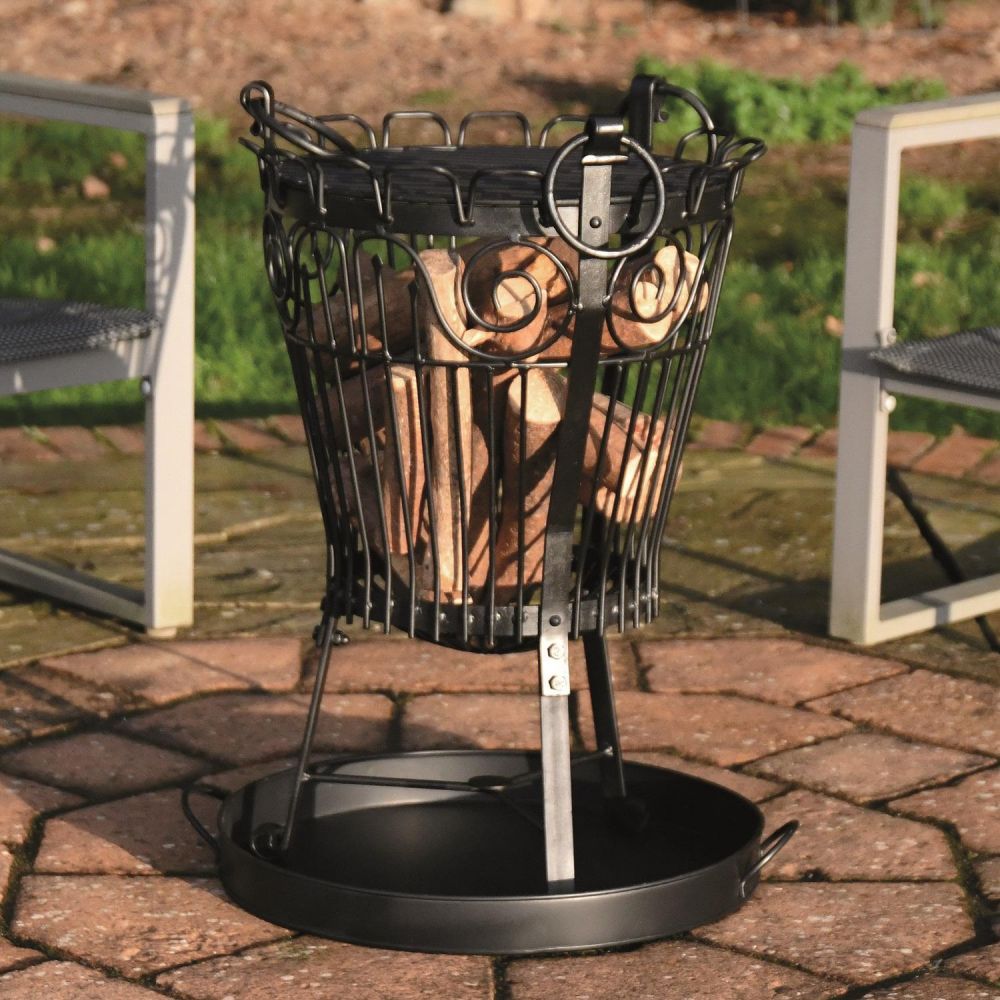 Fire Pits & Braziers | Outdoor Fireplaces | Outdoor Living | Black ...