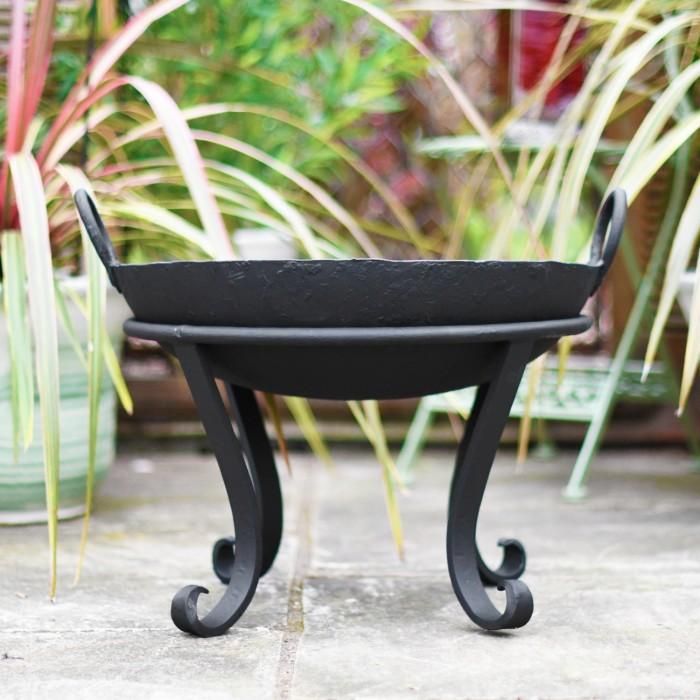 Iron Kadai Fire Bowl - 50cm | Black Country Metalworks