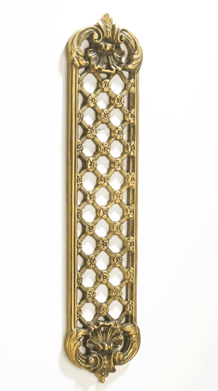 Ornate Disc Fingerplate | Black Country Metalworks