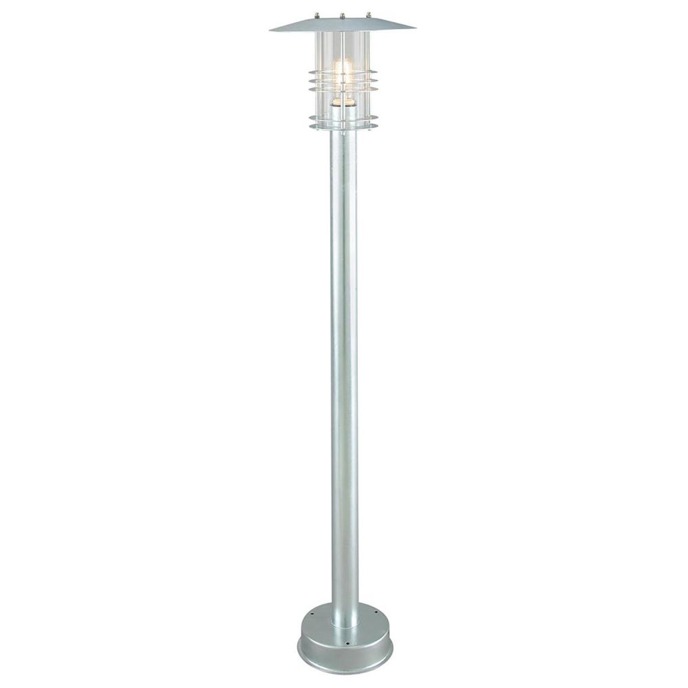 Galvanised Steel "Lighthouse" Single Lamp Pillar Light | Black Country ...