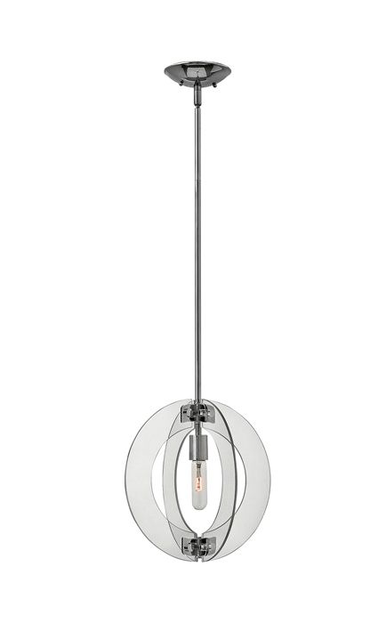 "Cosmos" Glass Sphere Contemporary Ceiling Light | Black Country Metalworks