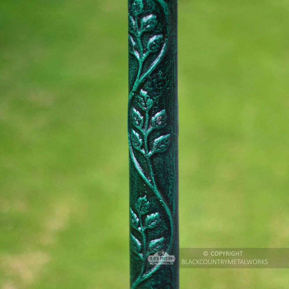 "Lady Calypso" Verdigris Green Ornate Victorian Cast Iron Lamp Post 3 ...