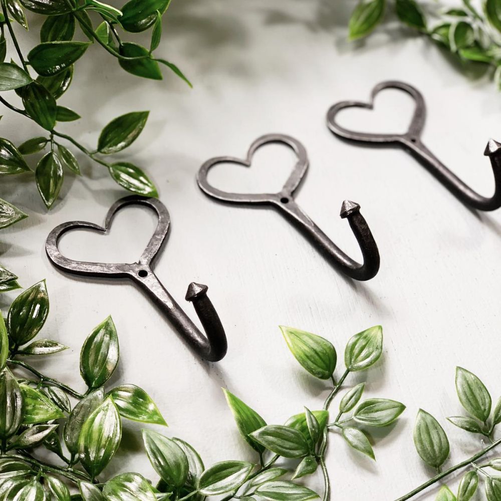 Iron Hooks | Handcrafted & Forged | Black Country Metalworks