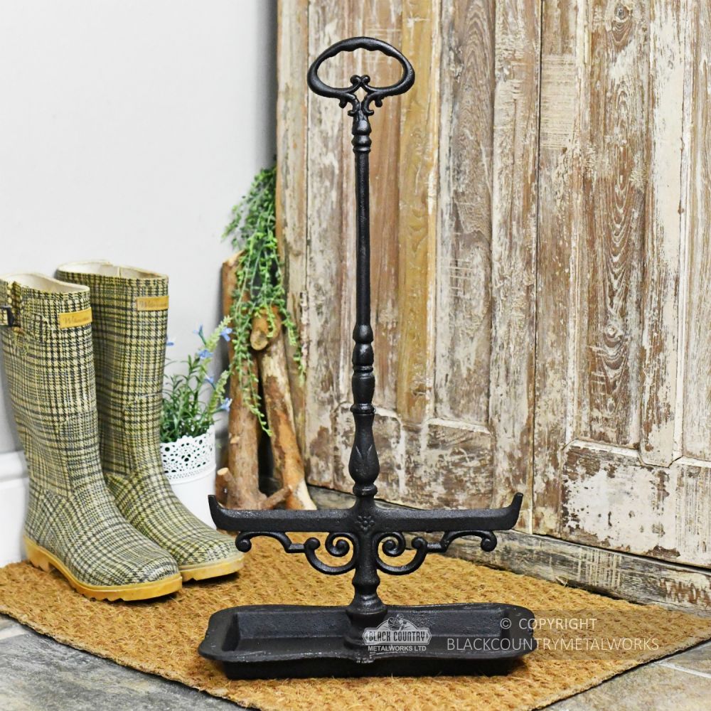 "Mosbey Hall" Cast Iron Free Standing Boot Scraper | Black Country ...