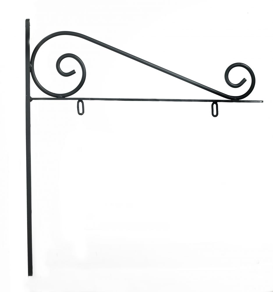 "Bromford" Hanging House Name Sign Wall Bracket | Black Country Metalworks