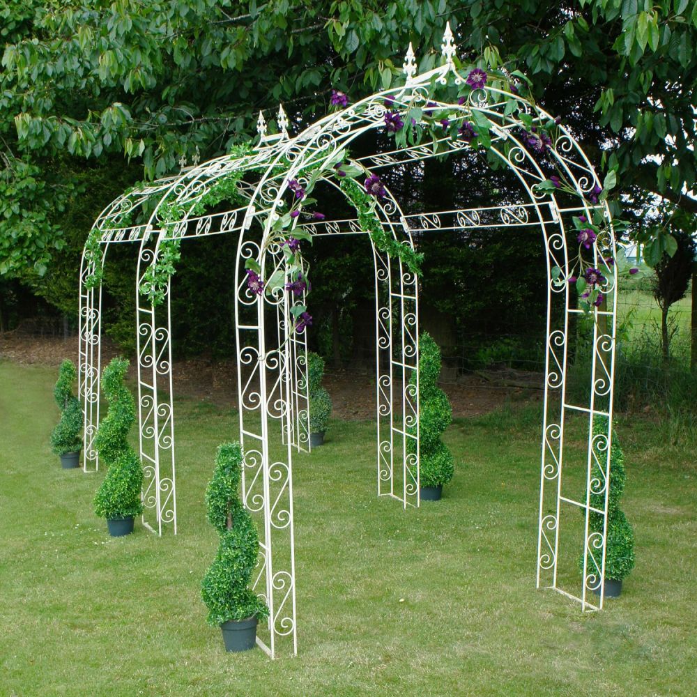 Rose arches, Pergolas & Arbours | Black Country Metalworks