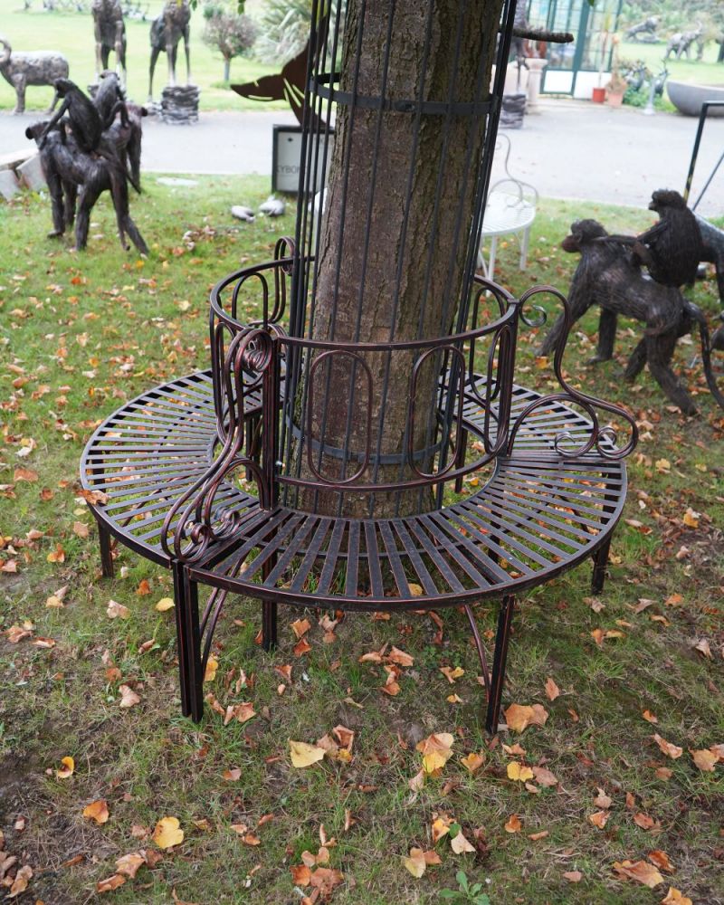 Garden Tree Seats | Black Country Metalworks