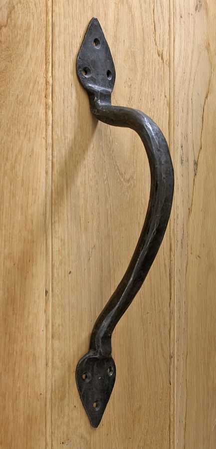 “Bamberg” Highly Ornate, “extra long” Door pull Handle | Black Country ...