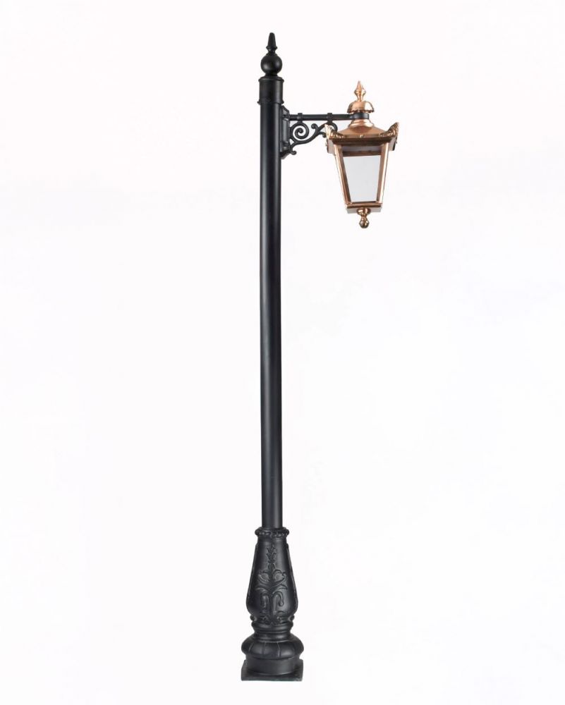Triple Headed Gothic Style Lamp Post Set | Black Country Metalworks