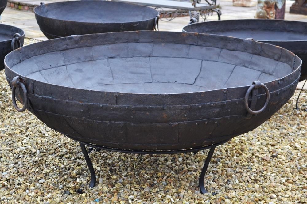 Iron Kadai Fire Bowl - 140cm | Black Country Metalworks
