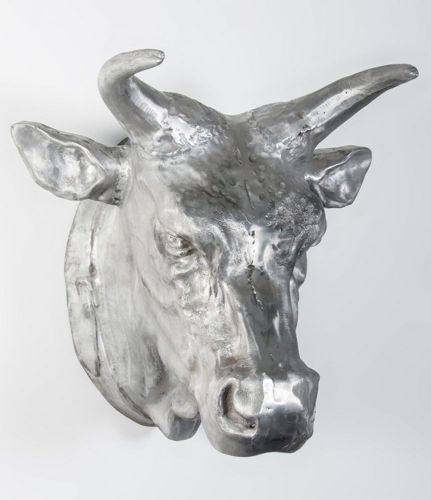 “Shepherds Hill” Rustic Bull Garden Sculpture | Black Country Metalworks