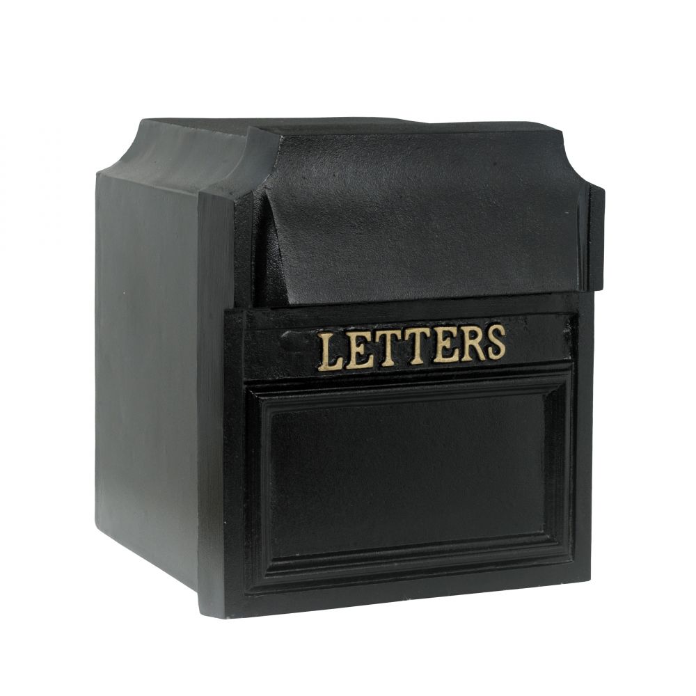 "The Farringdon" Wall or Pillar Mounted Post Box | Black Country Metalworks