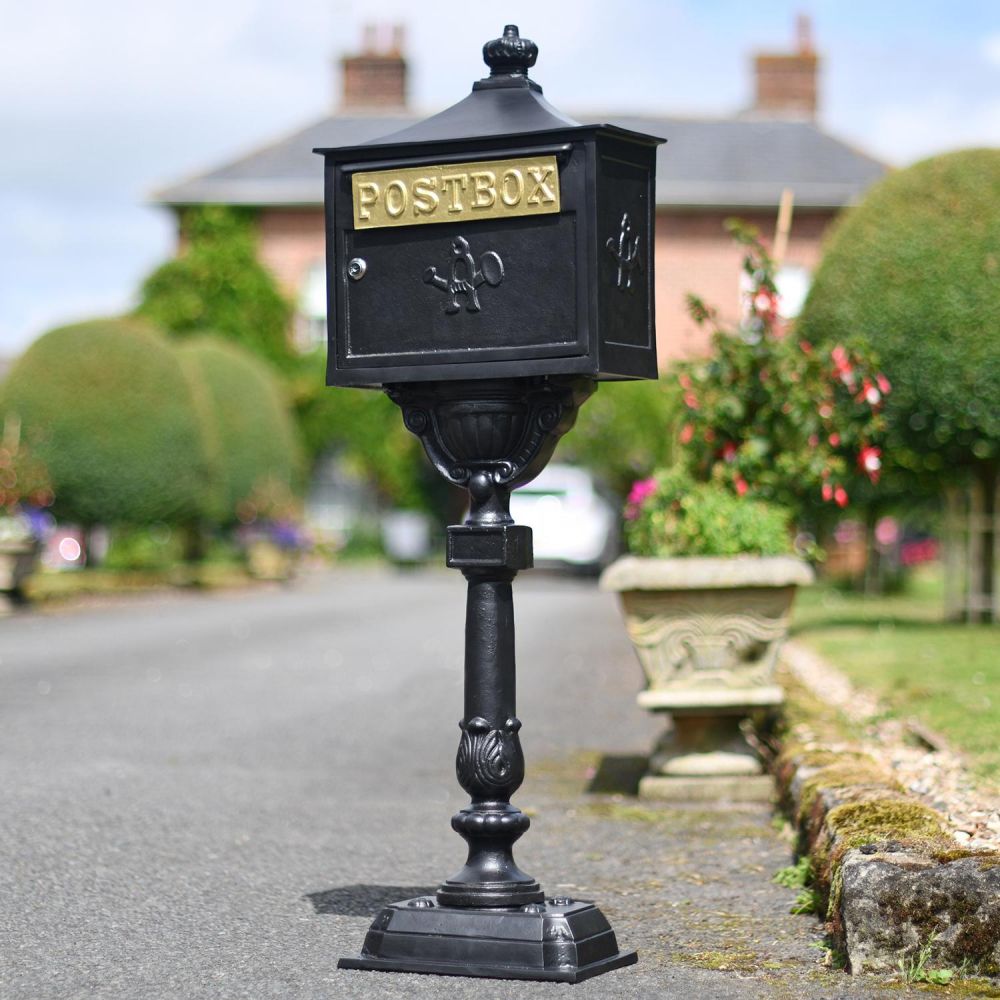 Pillar & Pedestal Post Boxes | Free Standing | Black Country Metalworks