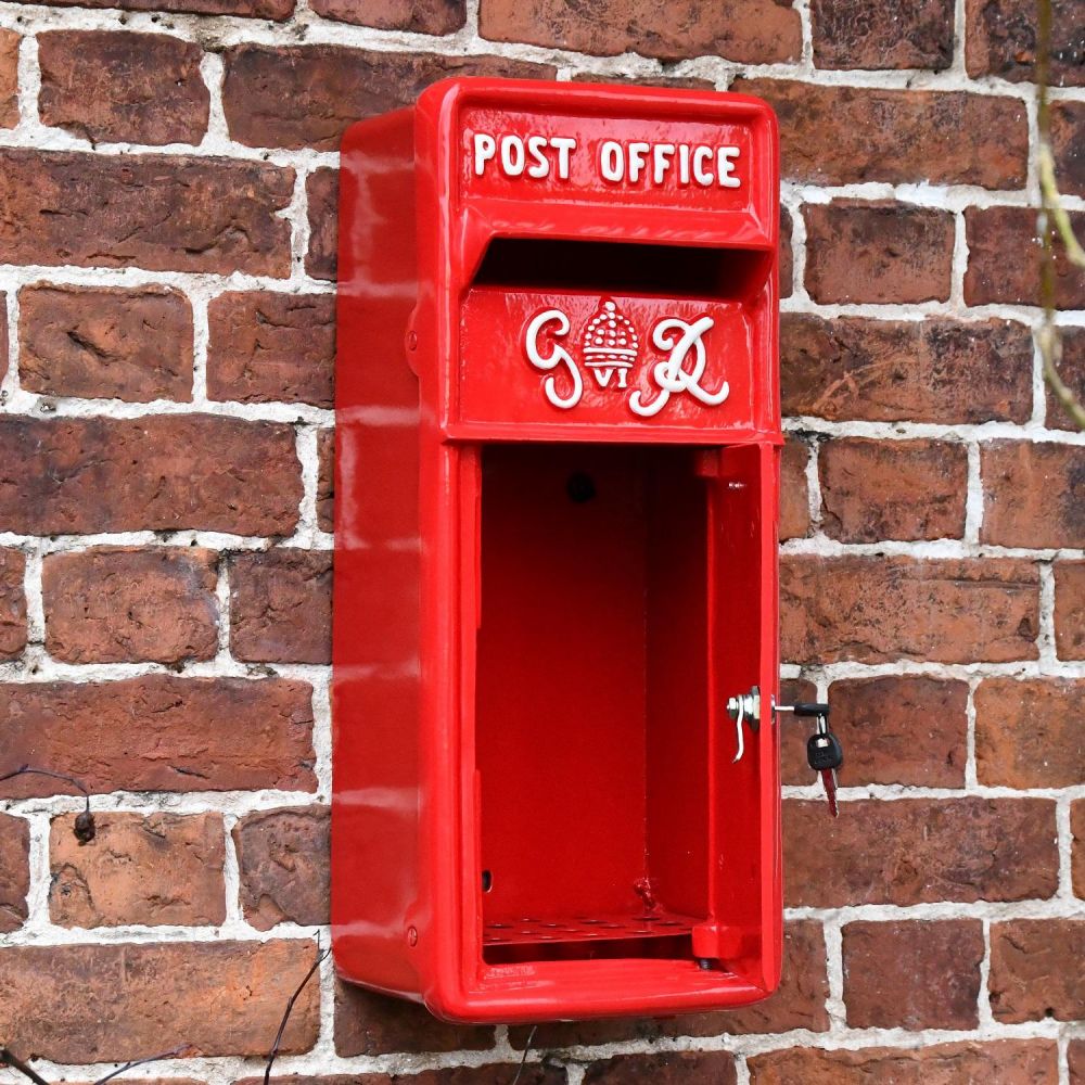"Redford Keep" Slim King George Post Box | Black Country Metalworks