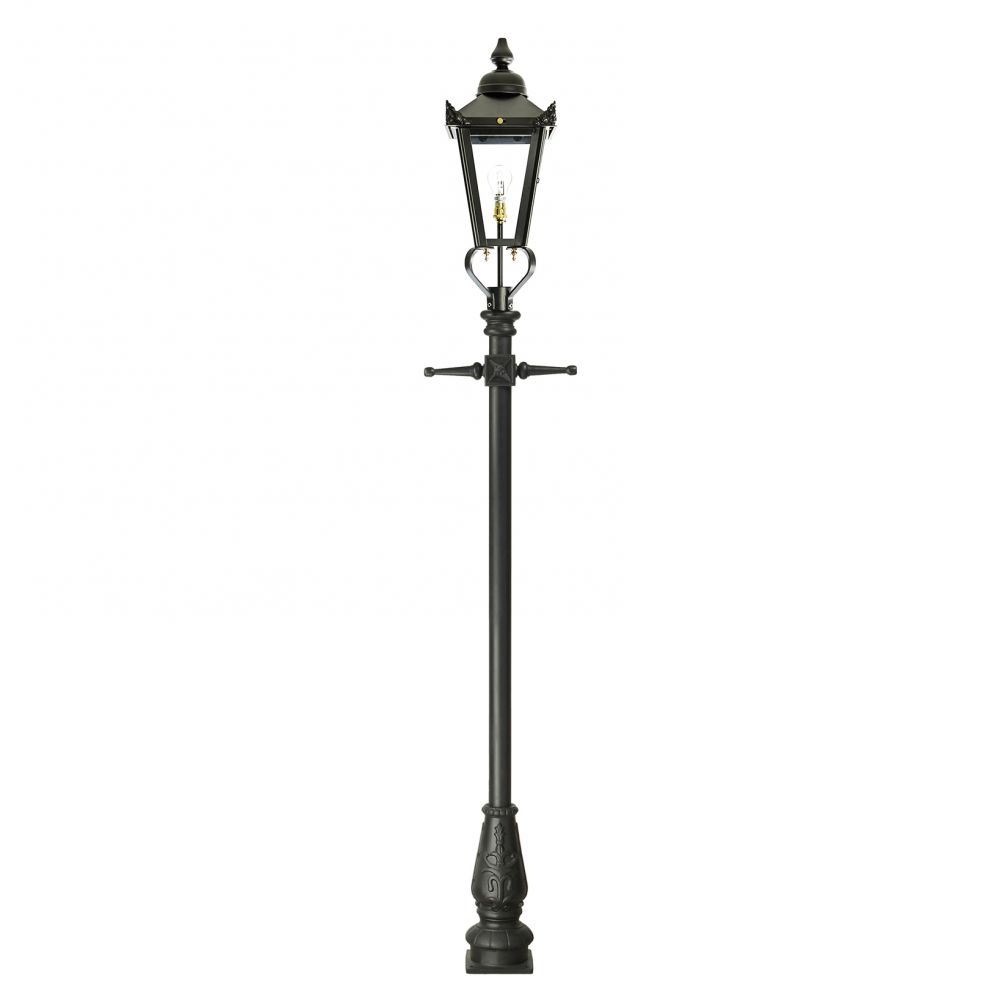Victorian Lamp Post - Black 2.3m | Black Country Metalworks