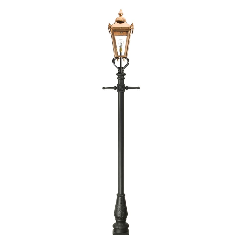 Victorian Lamp Post - Copper 2.3m | Black Country Metalworks