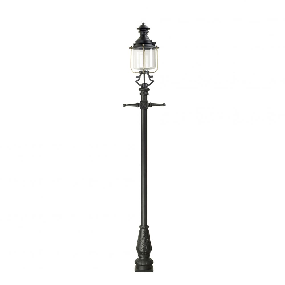 "Belgravia" Lamp Post & Lantern - 2.5m | Black Country Metalworks