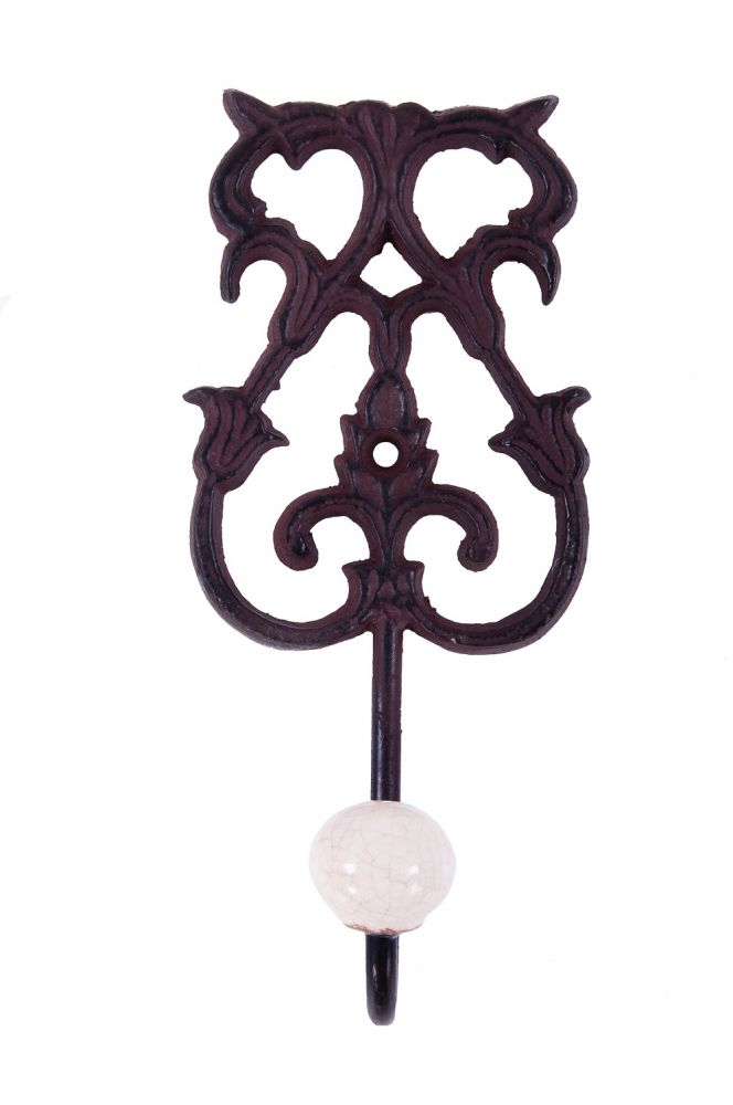 "Lady Elinor" Cast Iron Hook | Black Country Metalworks