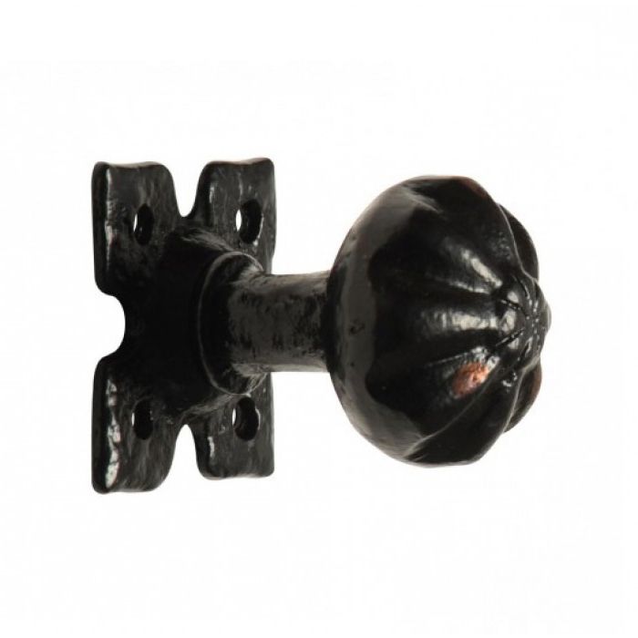 Medieval Style Cast Iron Rim Knob Set | Black Country Metalworks