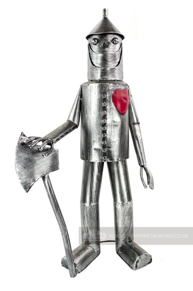 'Woodsman' Metal Tin Man Sculpture | Black Country Metalworks