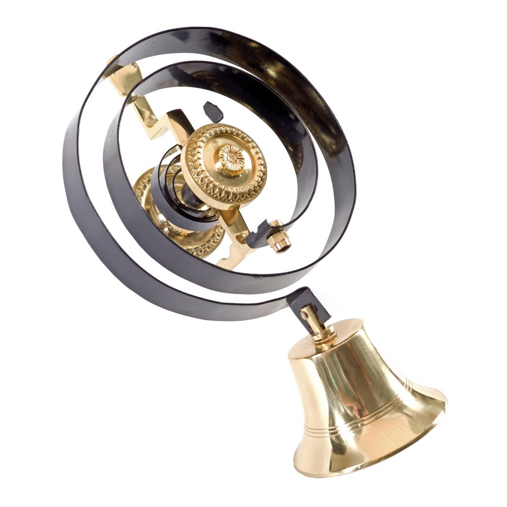 Polished Brass Butler Door Bell Kit | Black Country Metalworks