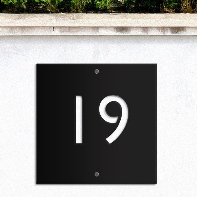 House Number Signs & Plaques | Black Country Metalworks