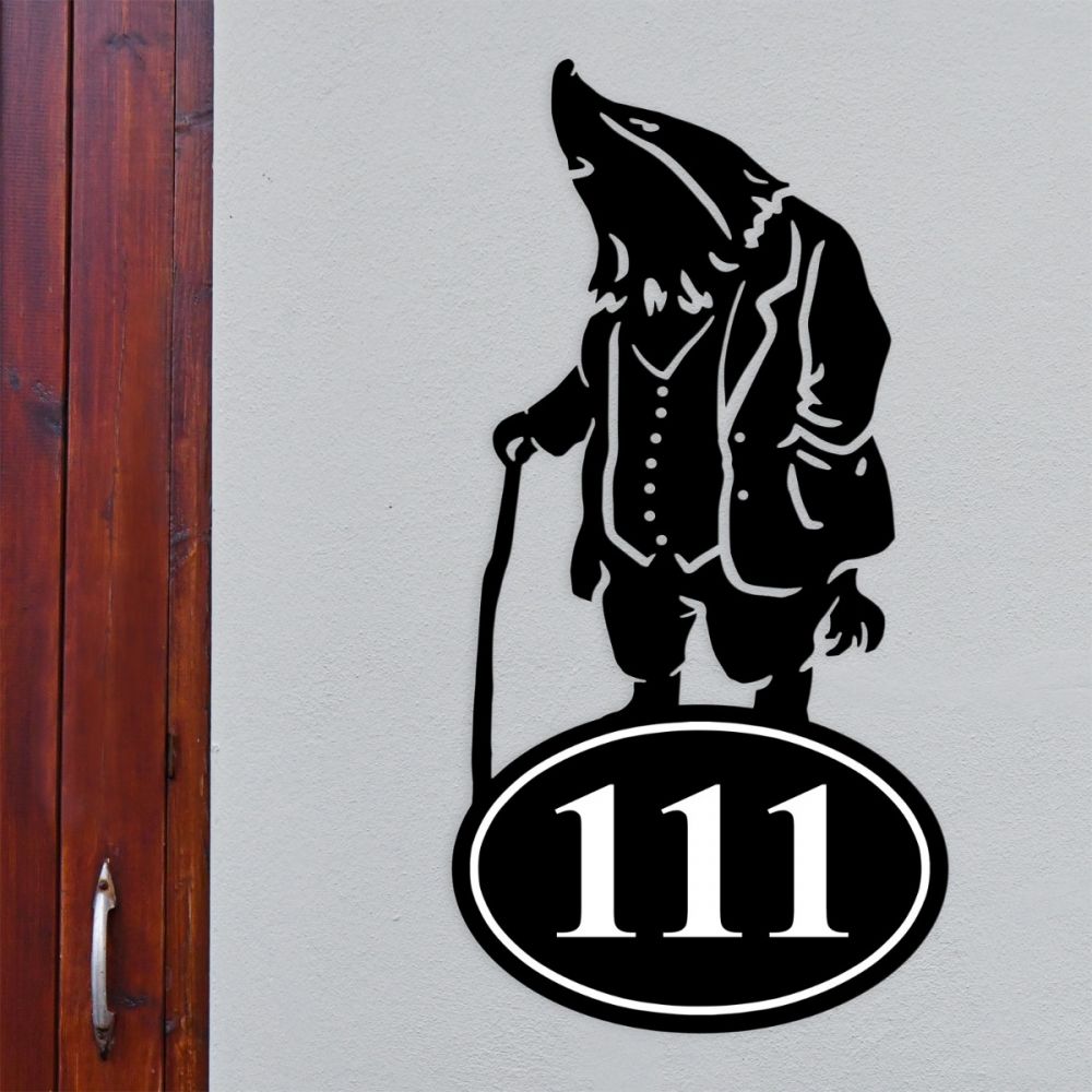 Modern House Number Signs | Fully customisable, modern and sleek ...