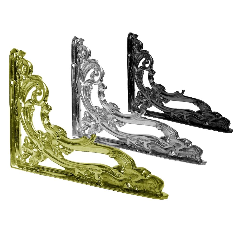 Chrome Shelf Brackets | Black Country Metalworks