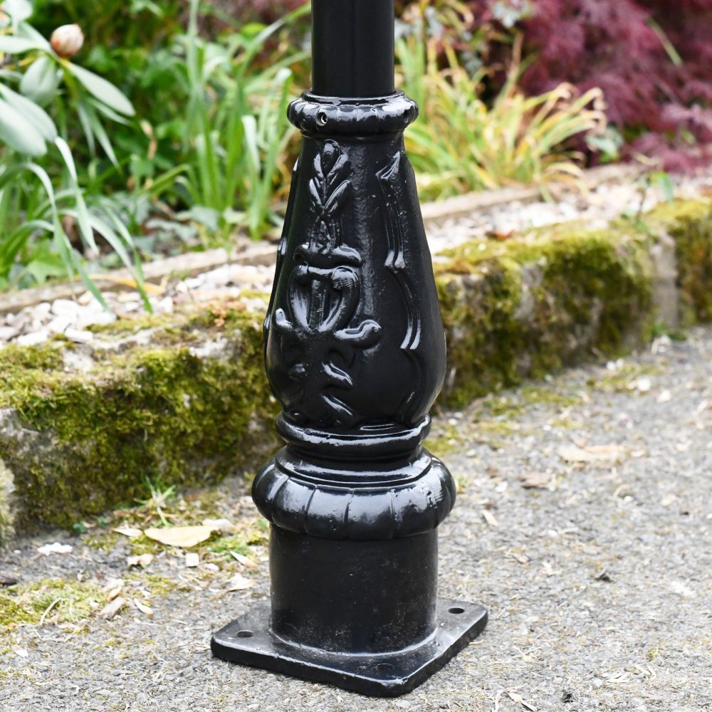 Polished Brass Victorian Lamp Post - Miniature 1.5m | Black Country ...