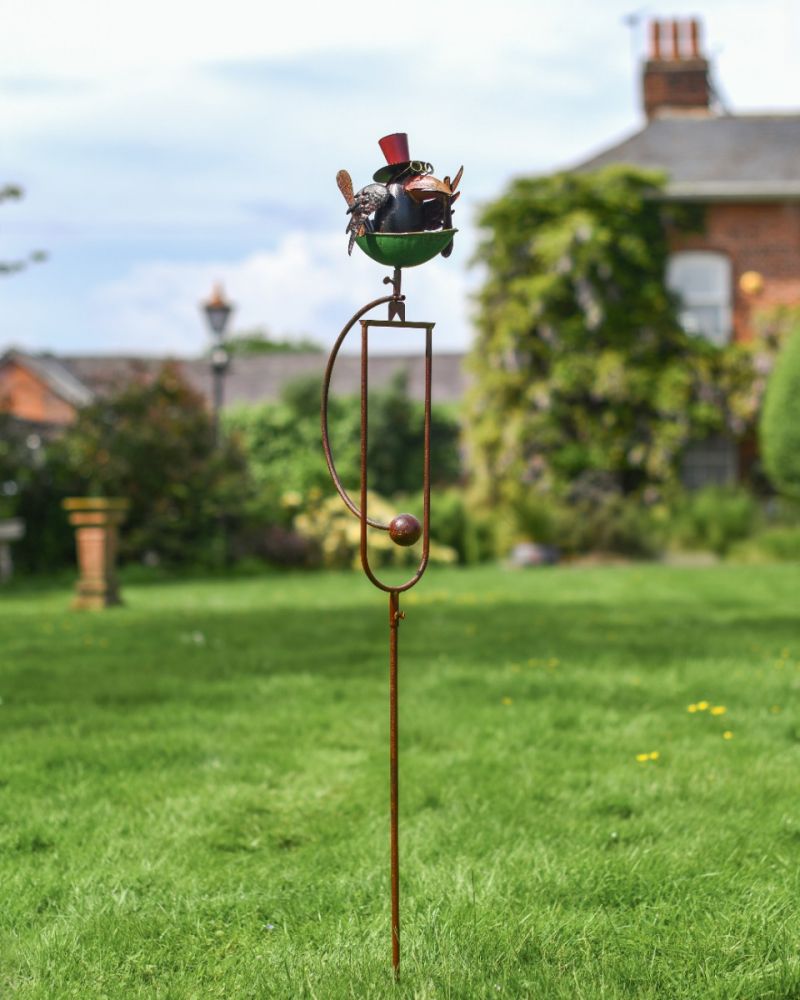 Balancing Garden Stakes & Spinner Ornaments | Black Country Metalworks