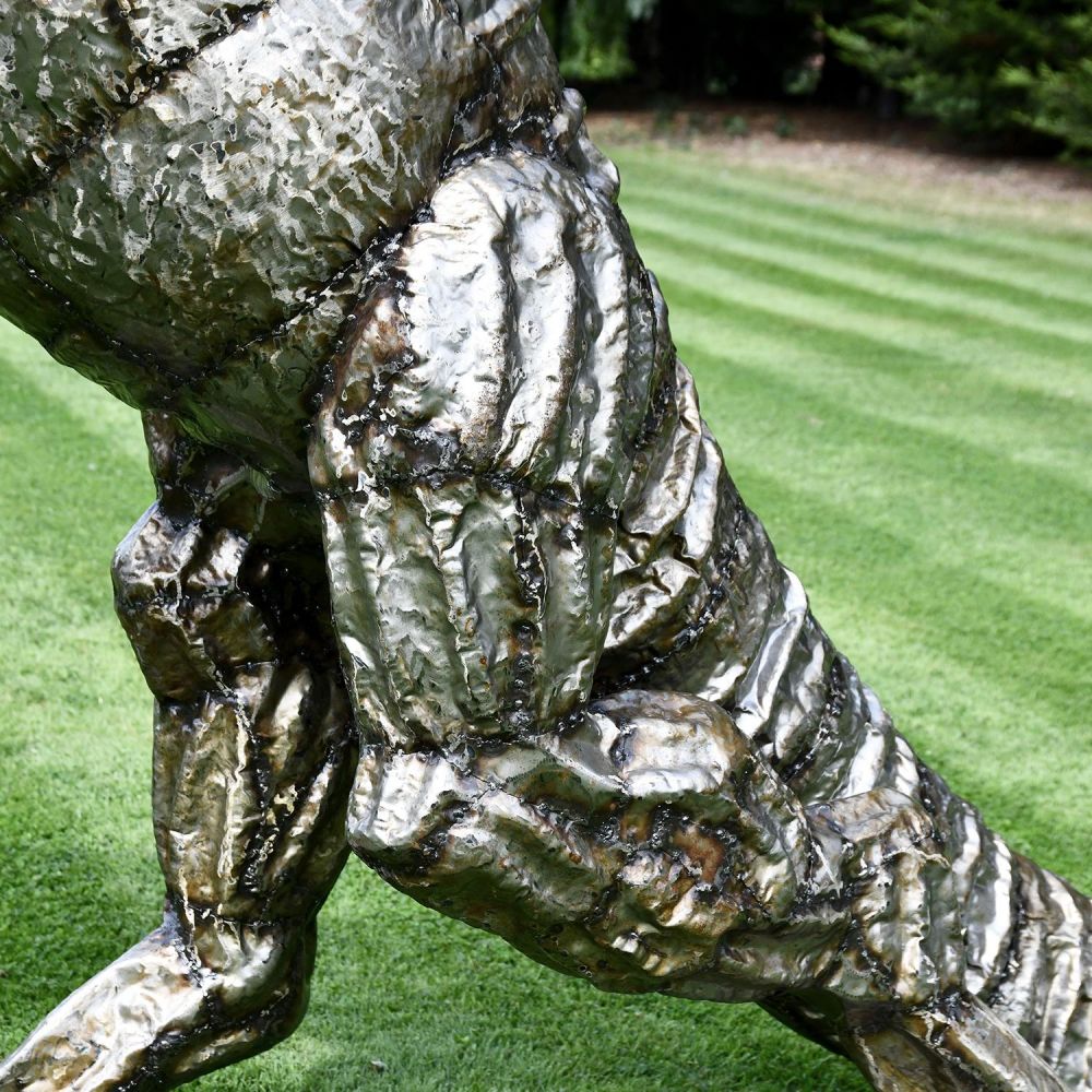 Recycled Metal T-Rex Sculpture | Black Country Metalworks