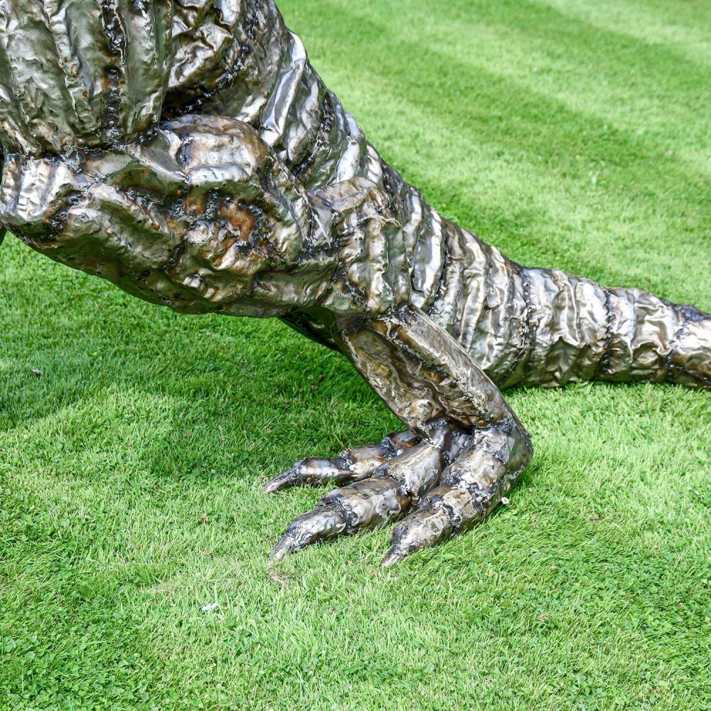 Recycled Metal T-Rex Sculpture | Black Country Metalworks